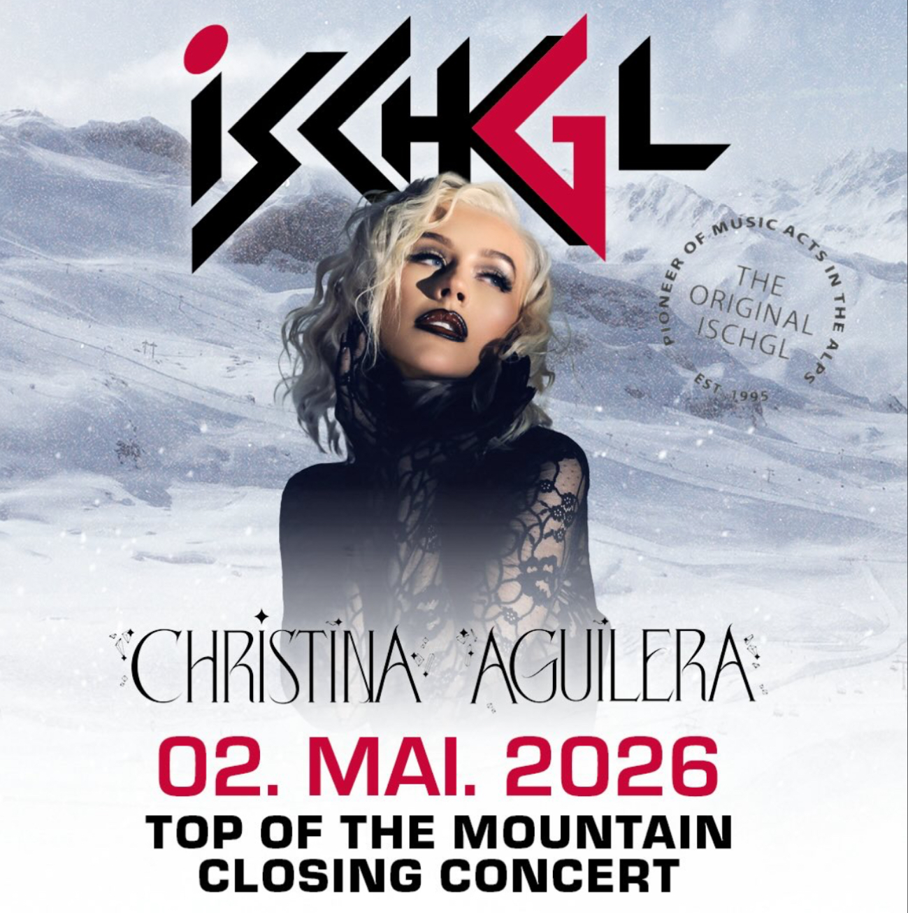 Christina Aguilera sera la tête d'affiche du concert de clôture 2026 ...