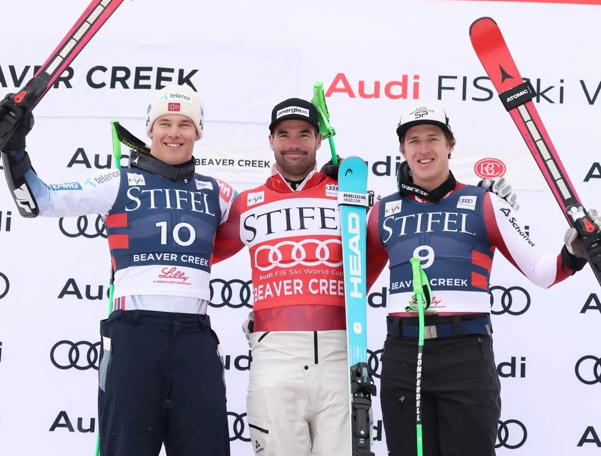 L'Autrichien Vincent Kriechmayr gagne à Beaver Creek, Colorado, alors ...